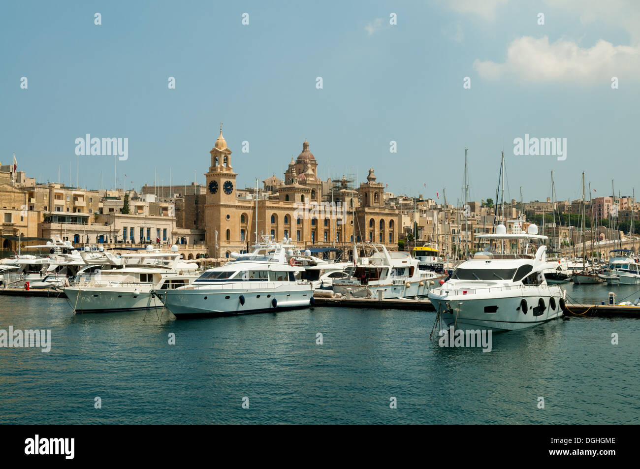 Marina at Kalkara, Grand Harbour Malta Stock Photo - Alamy
