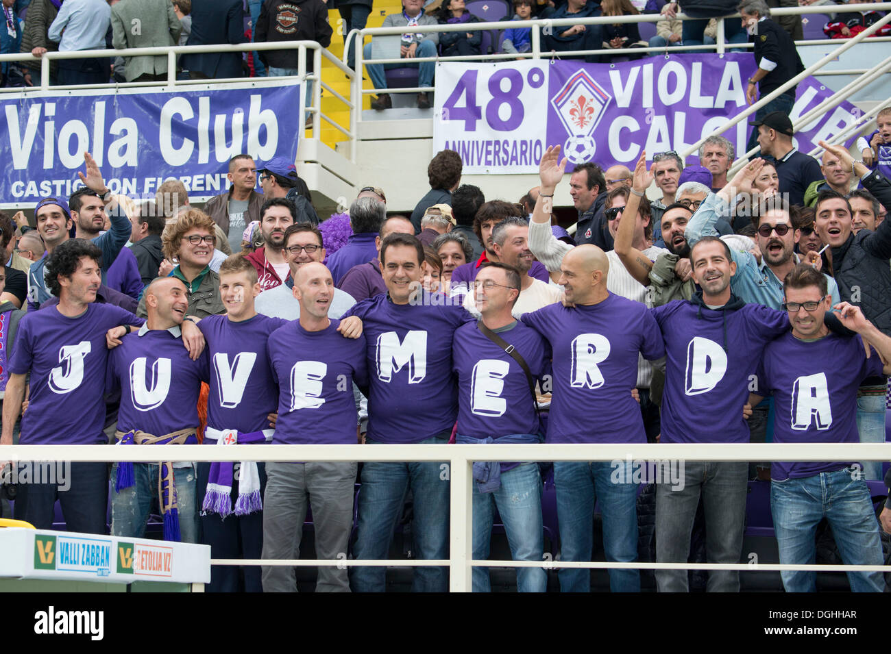 Fiorentina fans, OCTOBER 20, 2013 - Football / Soccer : Italian "Serie ...