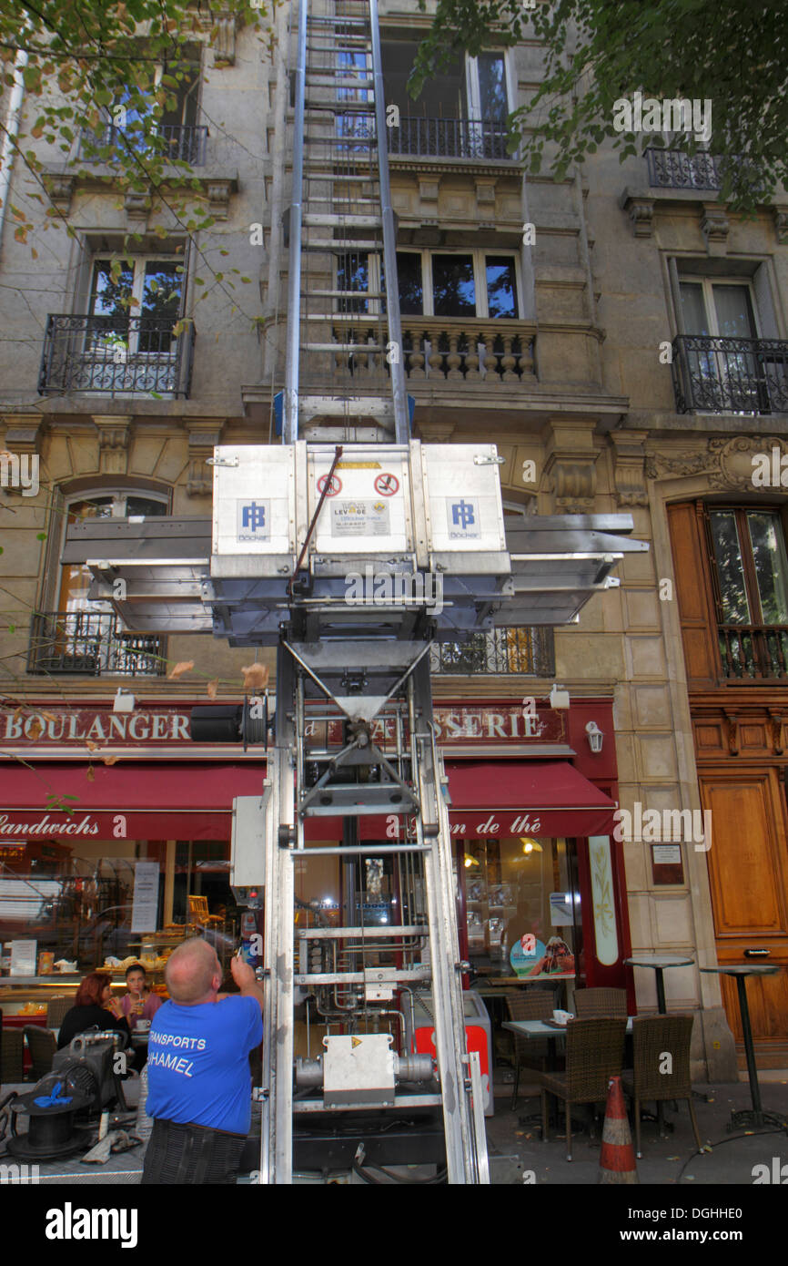 Paris France,Europe,French,7th arrondissement,Avenue de Suffren,ladder ...
