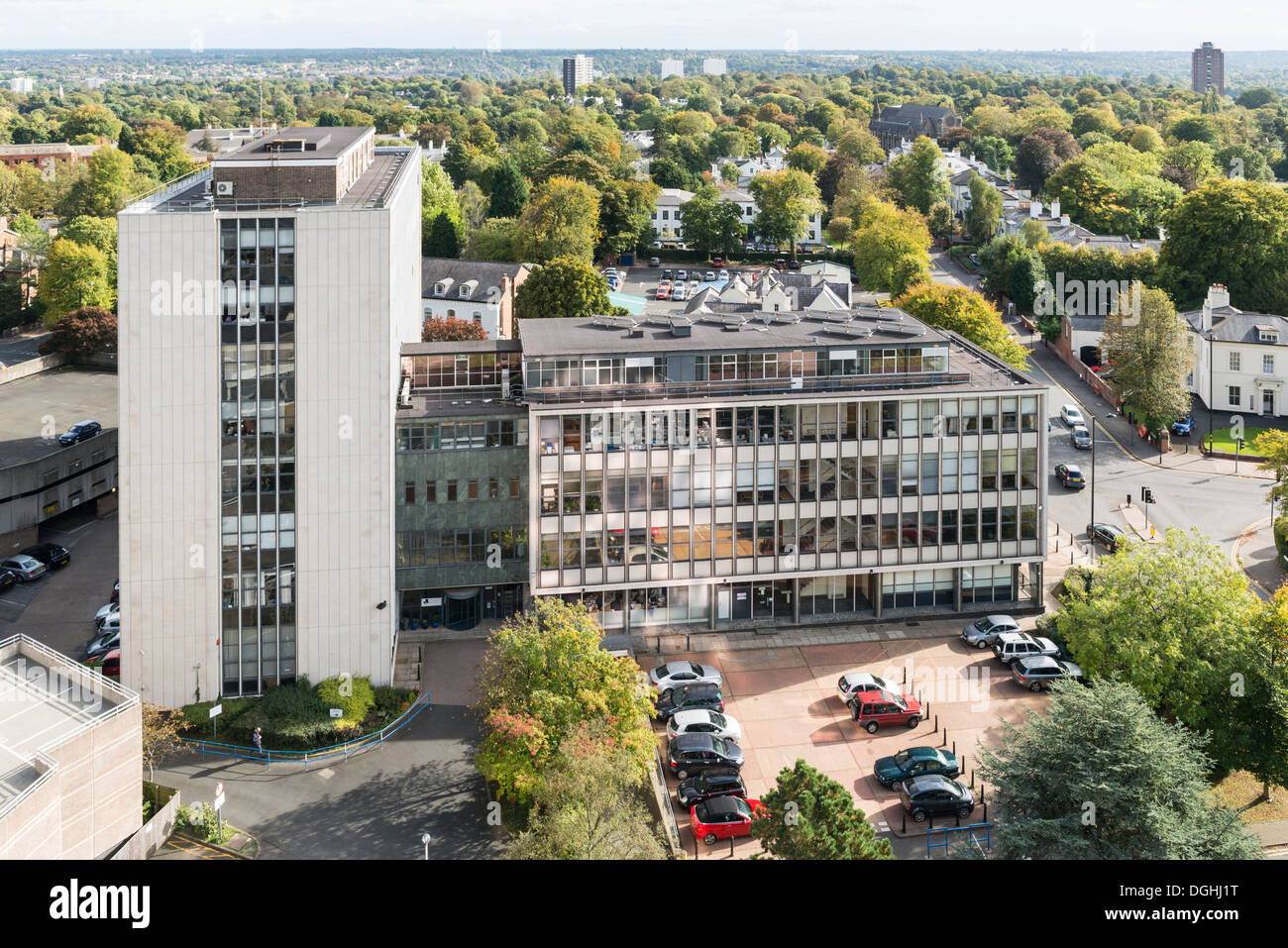 The Chamber of Commerce office building, Edgbaston, Birmingham, England ...