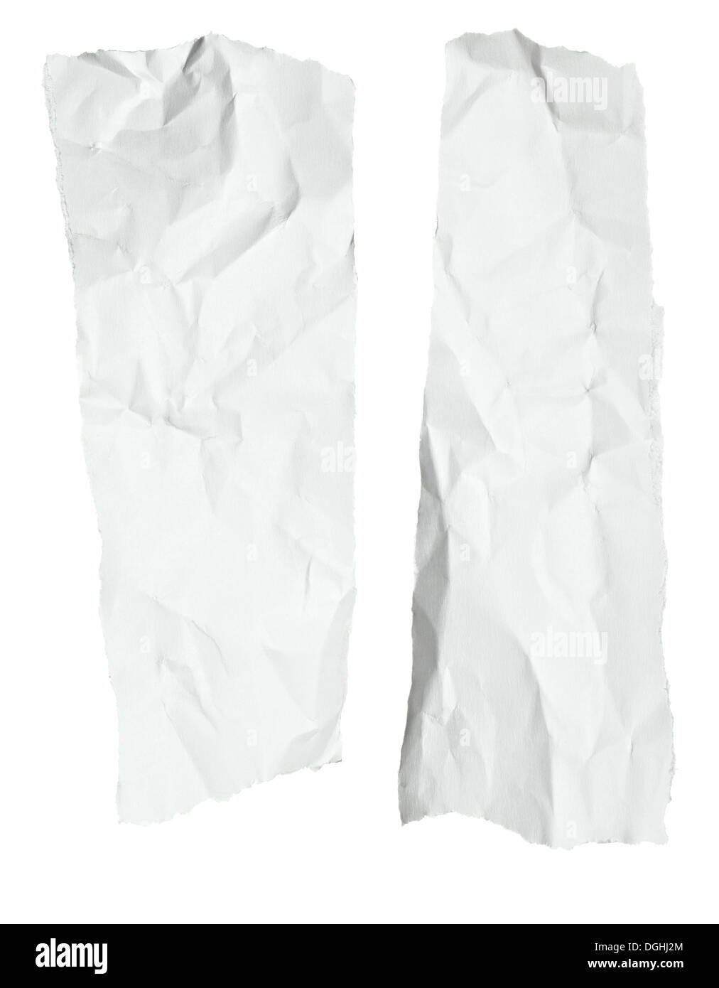 Old letter paper fold Cut Out Stock Images & Pictures - Alamy