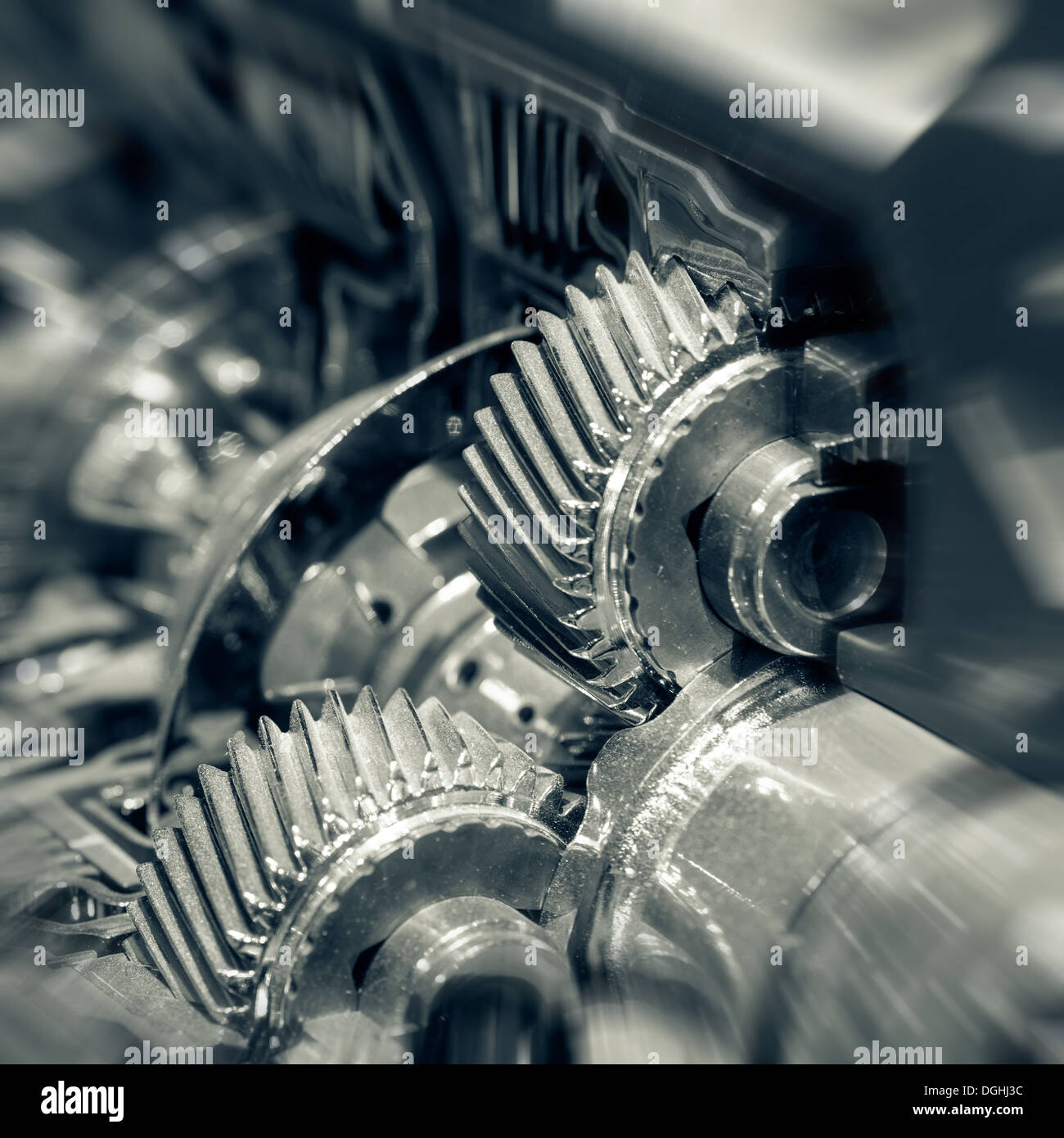 The car's engine closeup Stock Photo - Alamy