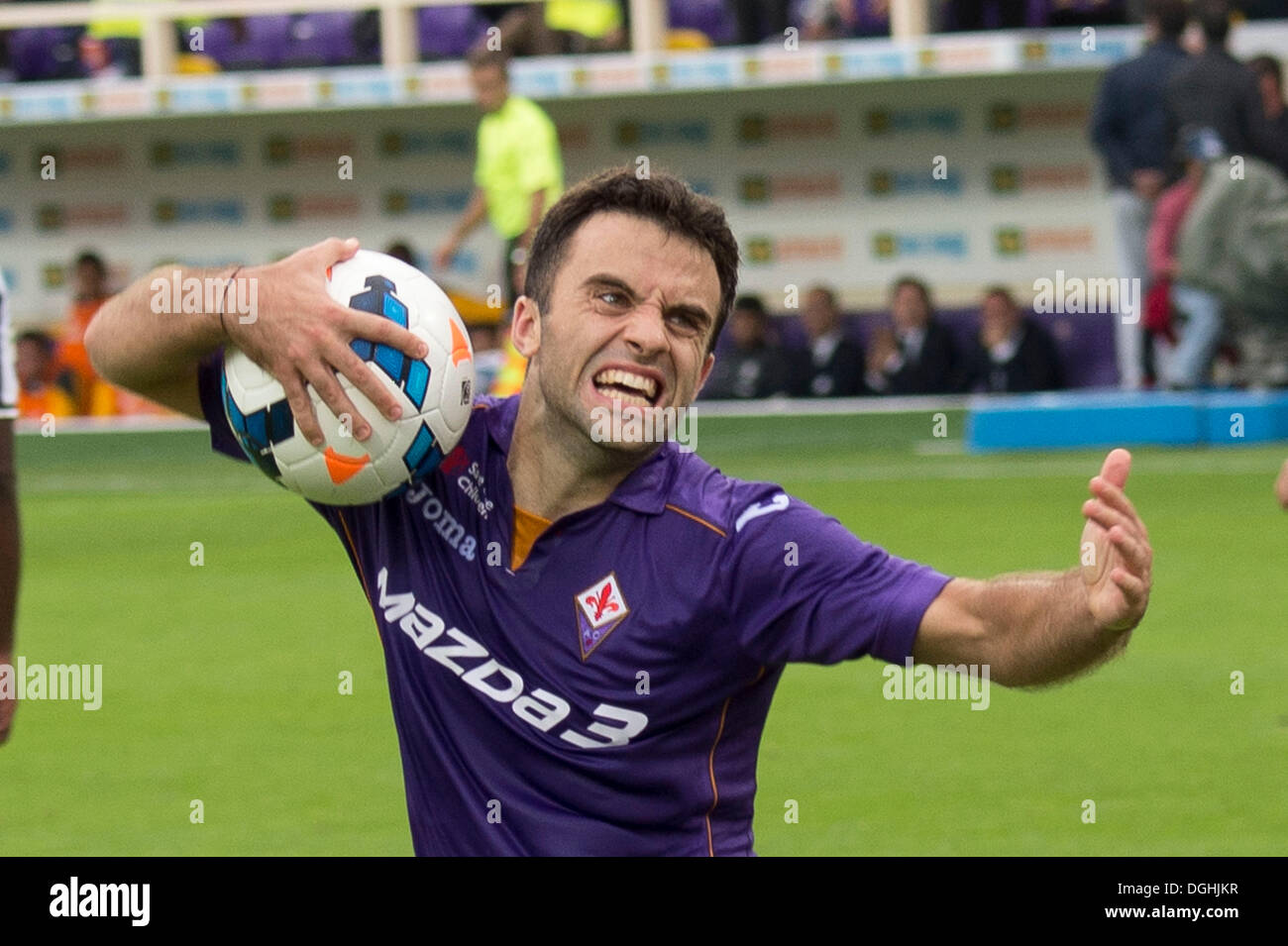 Florence, Italy. 20th Oct, 2013. Giuseppe Rossi (Fiorentina) Football ...