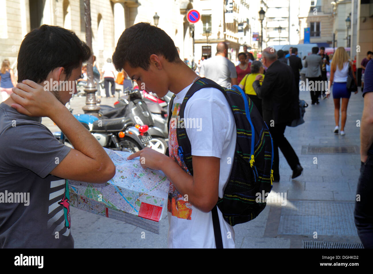 Paris France,Europe,French,9th arrondissement,Boulevard Haussmann,teen ...
