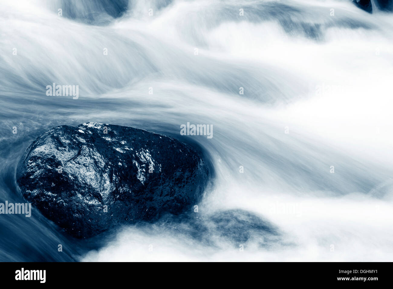 Stream waterfall blur movement water rocks river brook cascade white hi ...