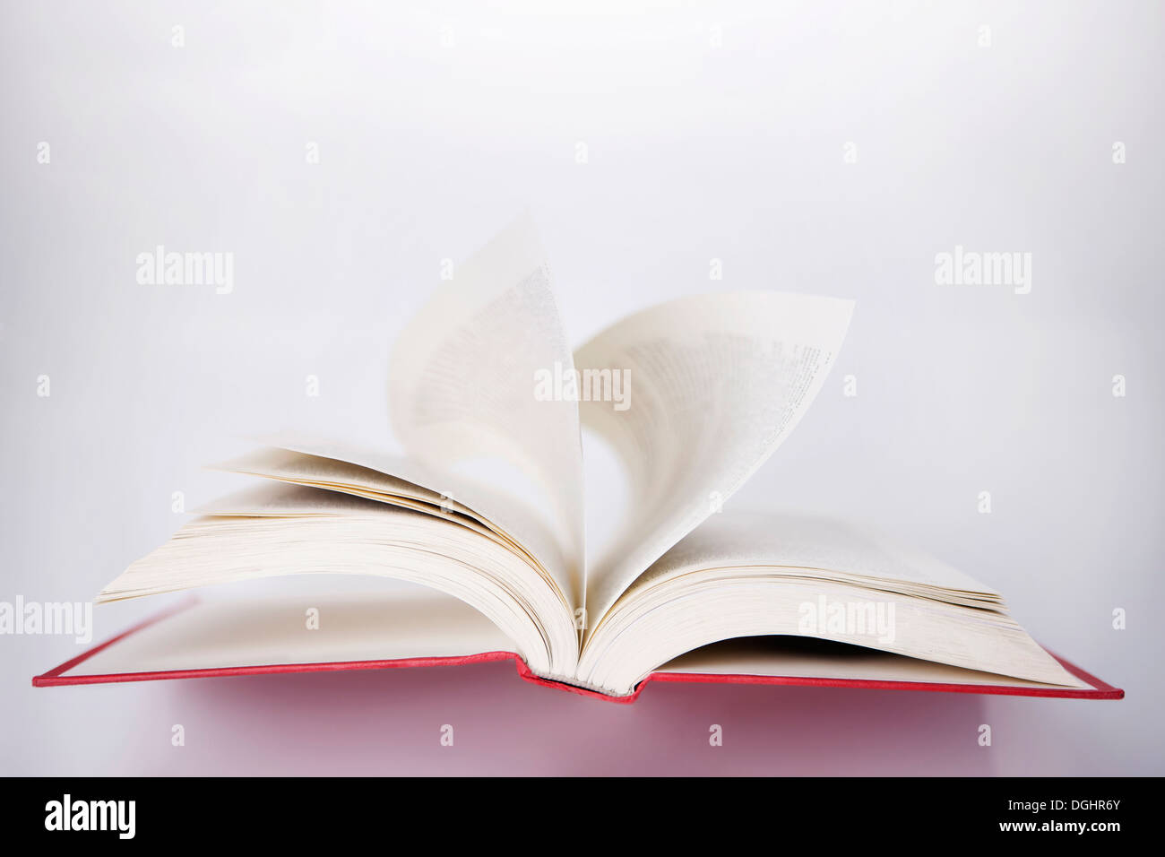 a book with pages open Stock Photo - Alamy
