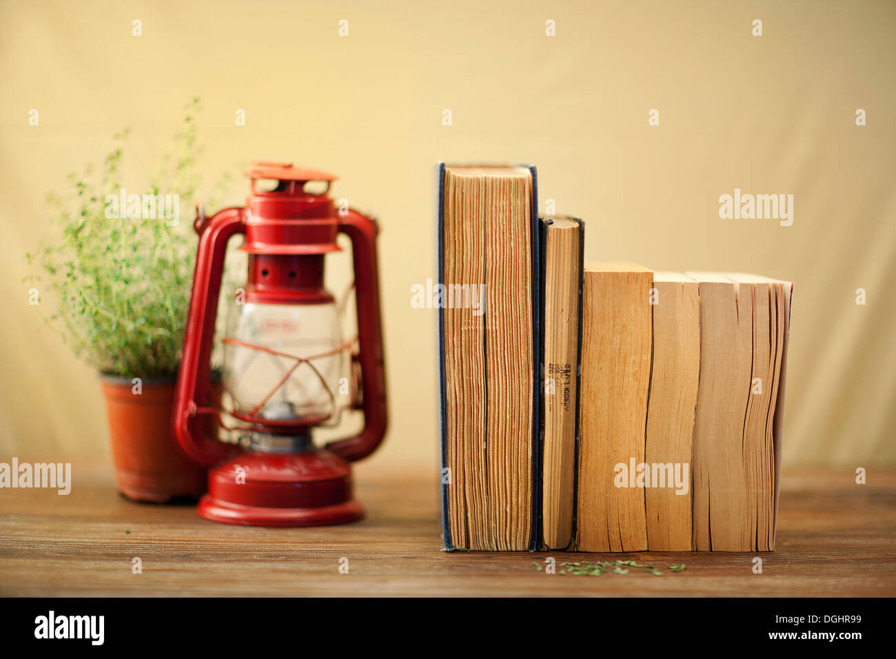 old looking books in a row Stock Photo - Alamy