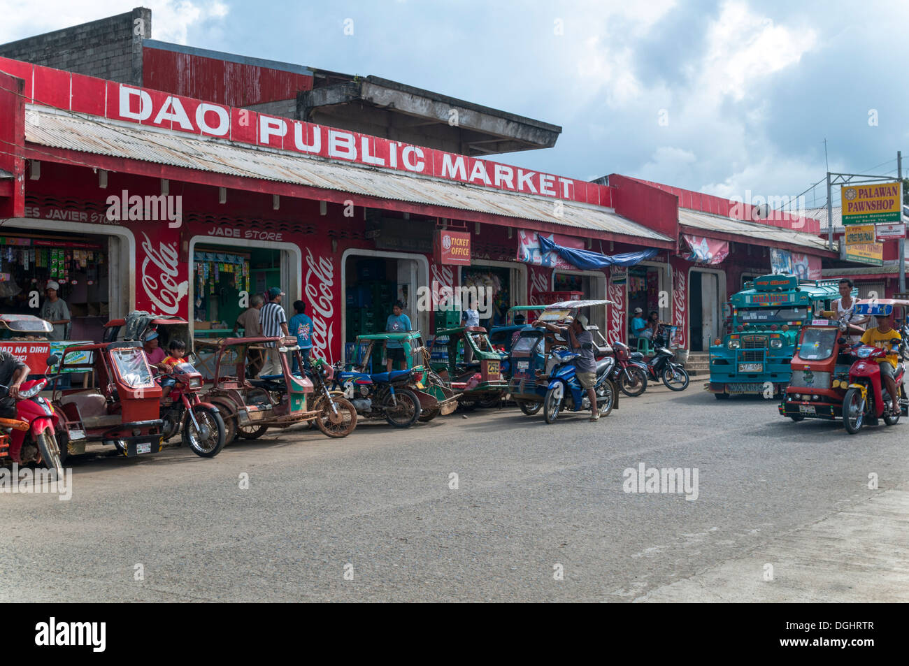 Dao Phillipines public market area 2010 Stock Photo - Alamy