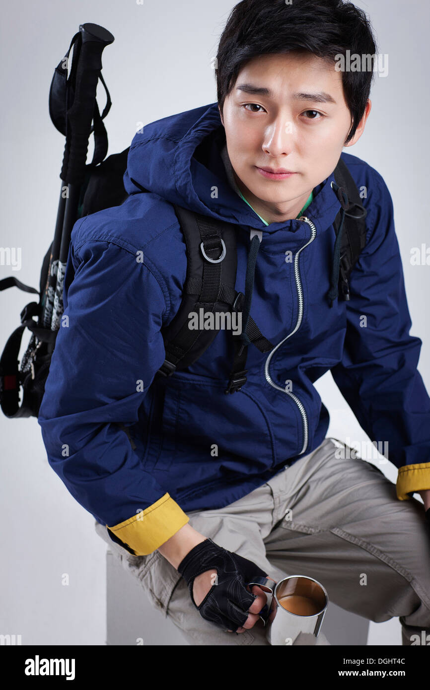 Asian man protective gear hi-res stock photography and images - Alamy