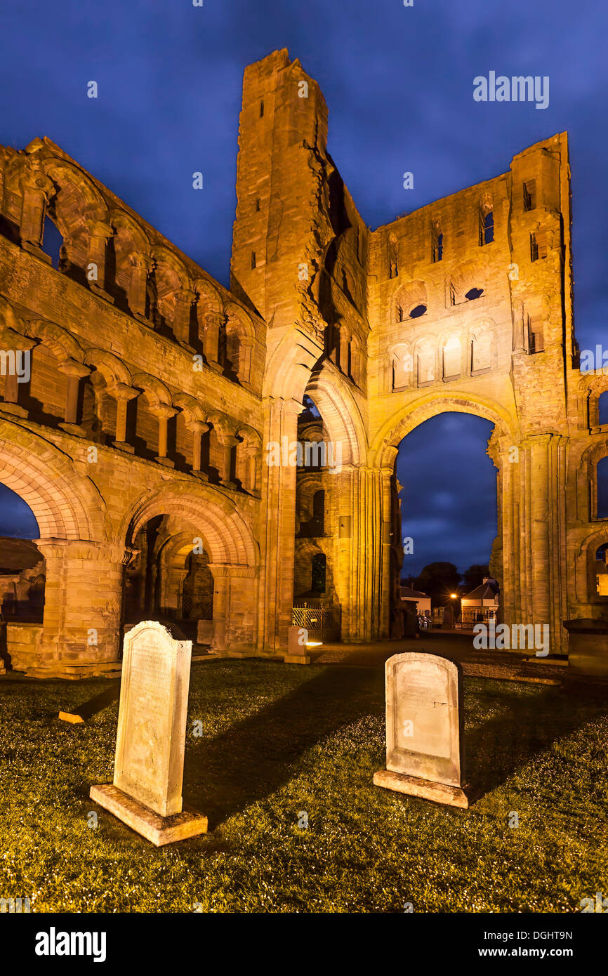 Kelso Abbey, Kelso, Scottish Borders, Scotland, United Kingdom Stock ...