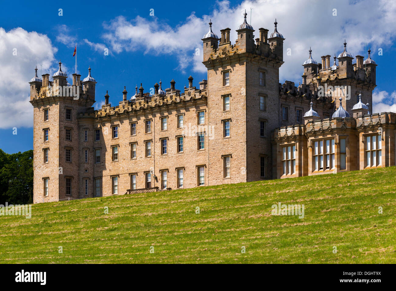 Floors Castle, Kelso, Scottish Borders, Scotland, United Kingdom Stock ...
