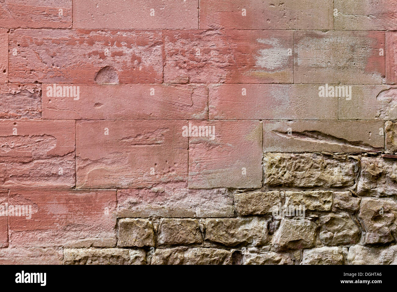 Masonry, Melrose Abbey, Melrose, Scottish Borders, Scotland, United ...