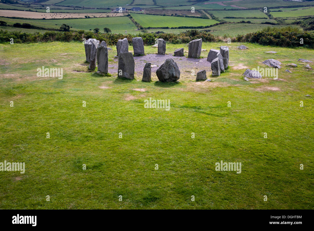 Drombeg Stone Circle or The Druid's Altar, Glandore, County Cork ...