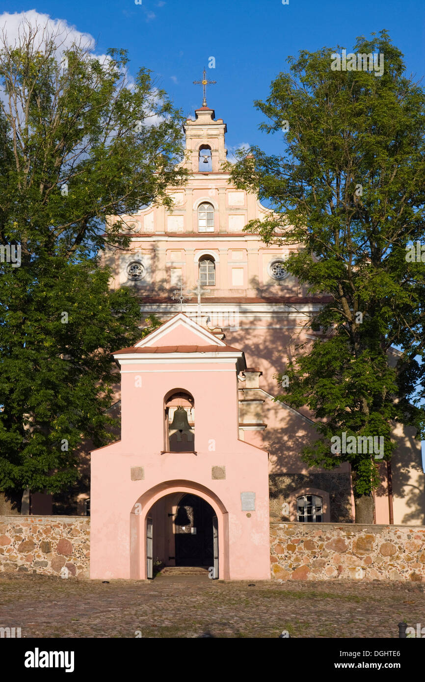 Church in Merkine, Lithuania, Europe Stock Photo - Alamy