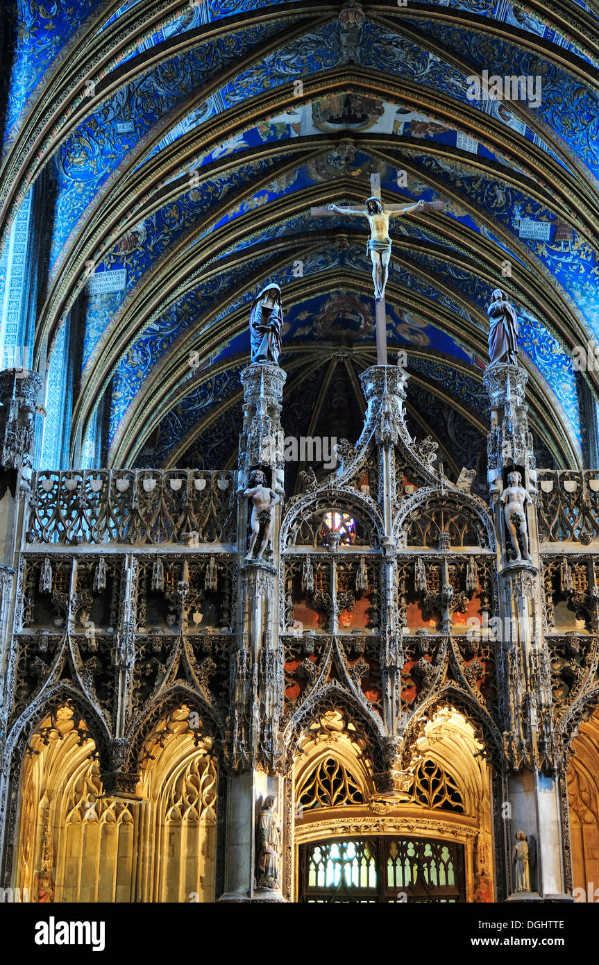 Albi cathedral interior hi-res stock photography and images - Alamy