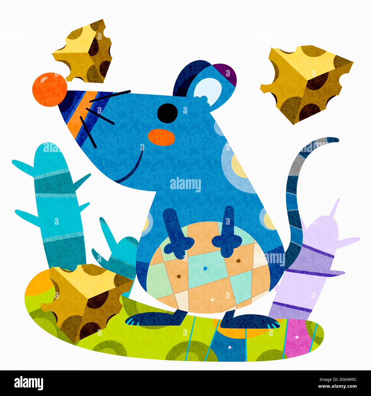 an illustration of a mouse Stock Photo - Alamy