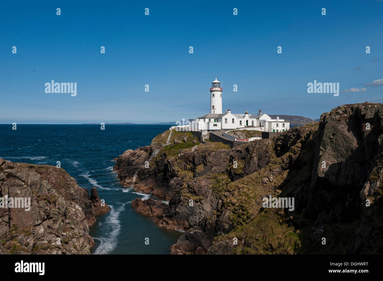 Fanad Head lighthouse, Fanad Peninsula, County Donegal, Republic of ...