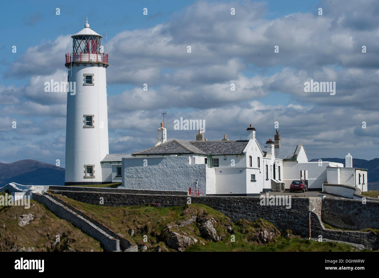 Fanad Head lighthouse, Fanad Peninsula, County Donegal, Republic of ...