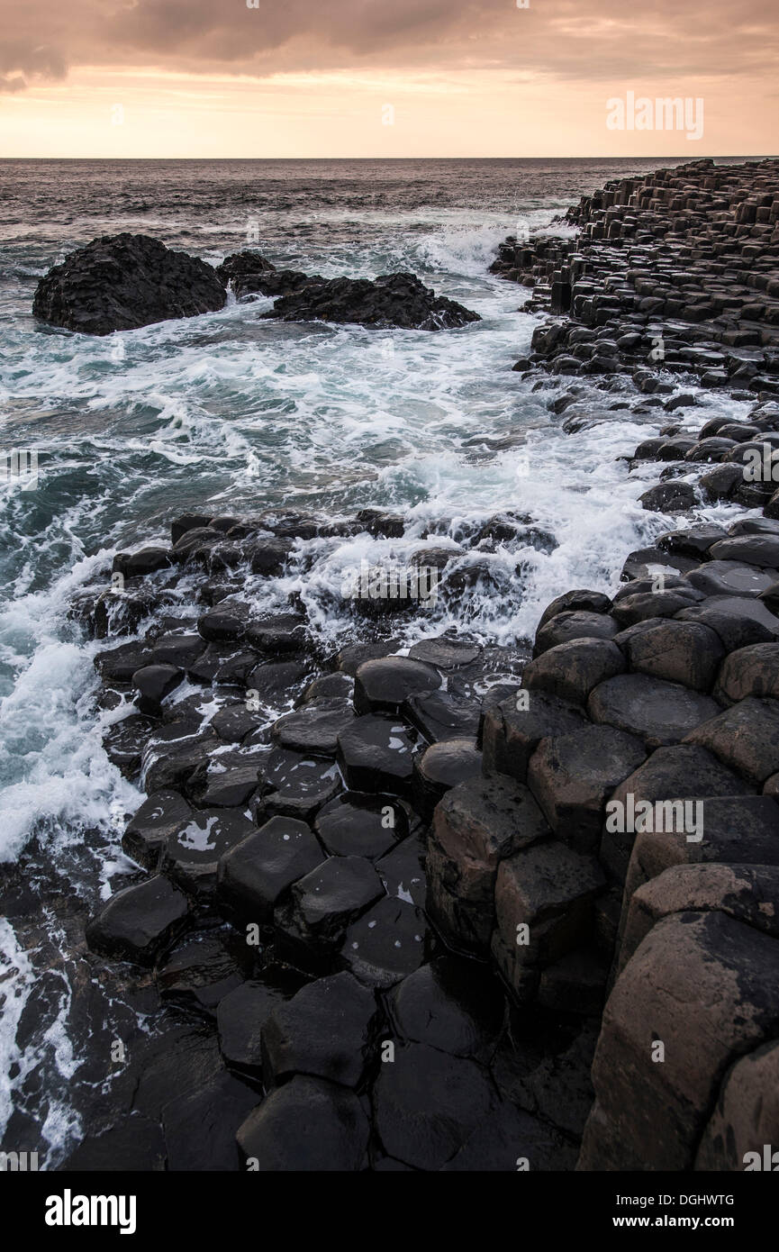 Basalt rocks, Giant Causeway, Coleraine, Northern Ireland, United ...