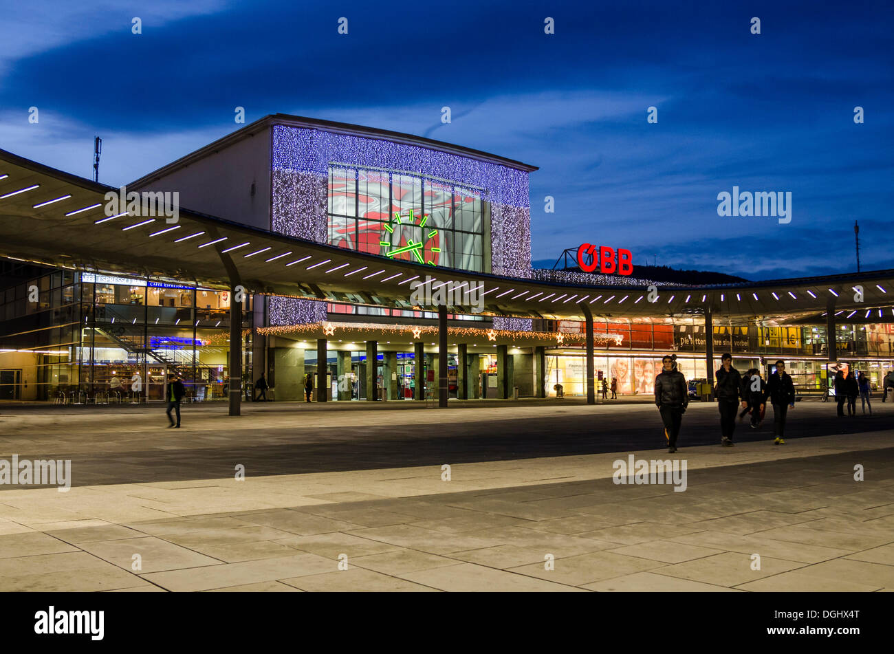 Graz Central Station, Hauptbahnhof, Graz, Styria, Austria Stock Photo ...