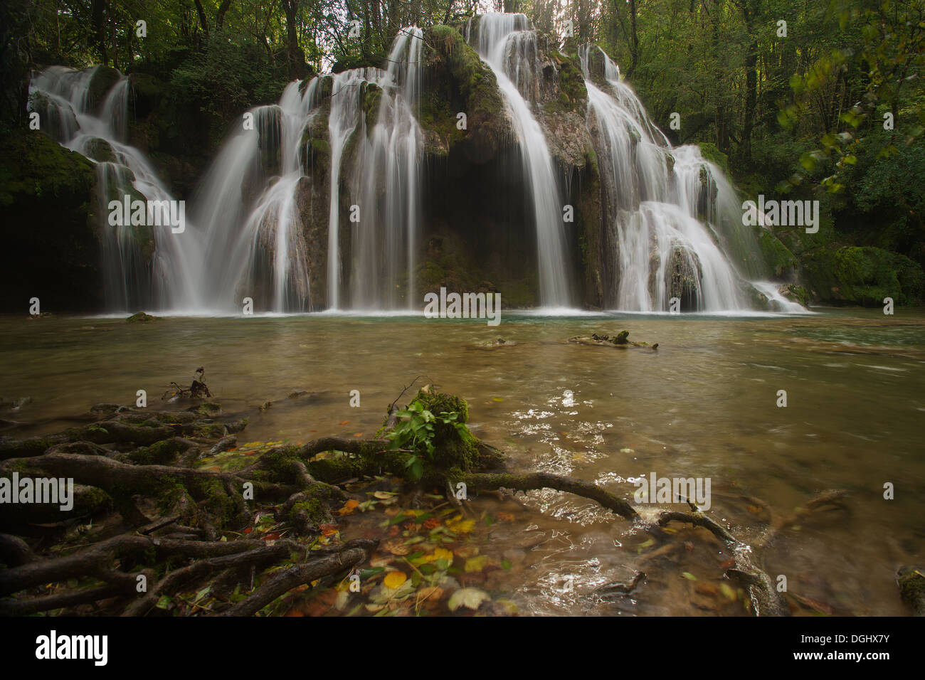 Cascade des Tufs near Planches-prés-Arbois Stock Photo - Alamy