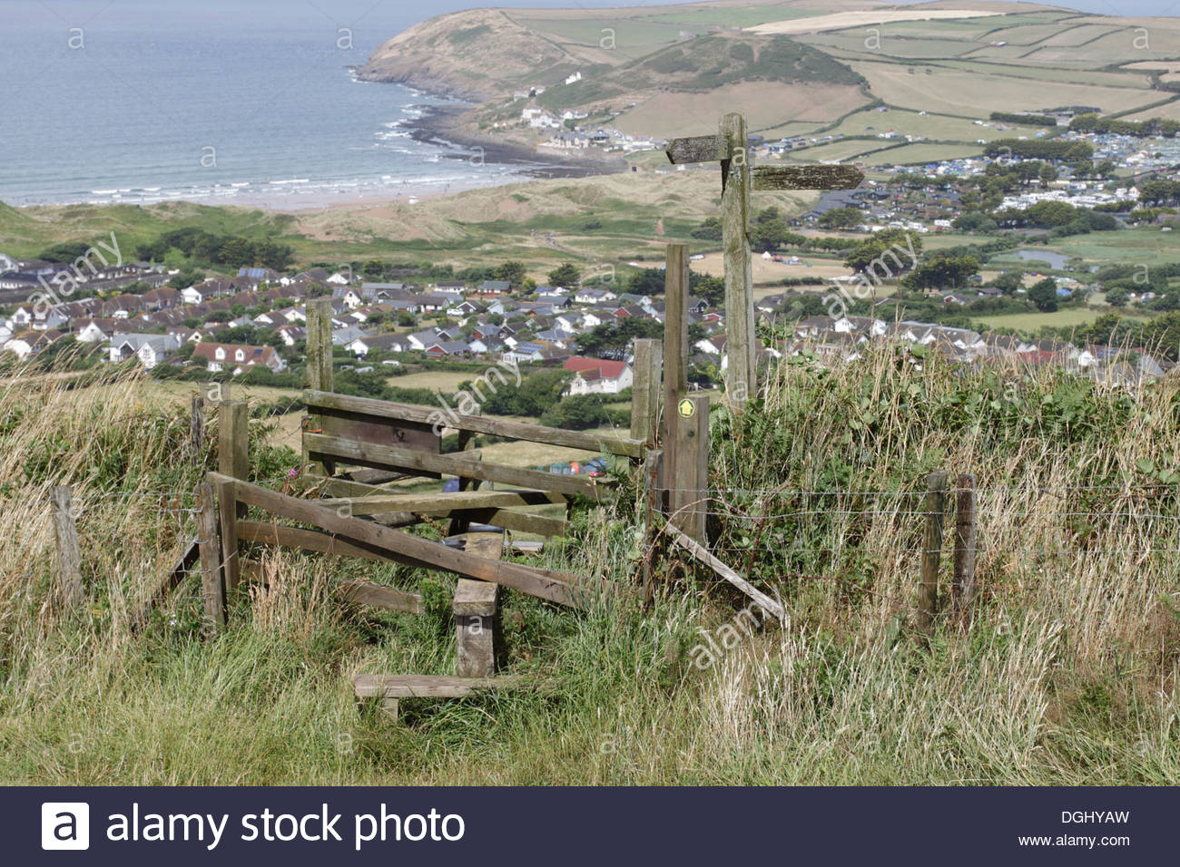 Croyde Village Stock Photos & Croyde Village Stock Images - Alamy