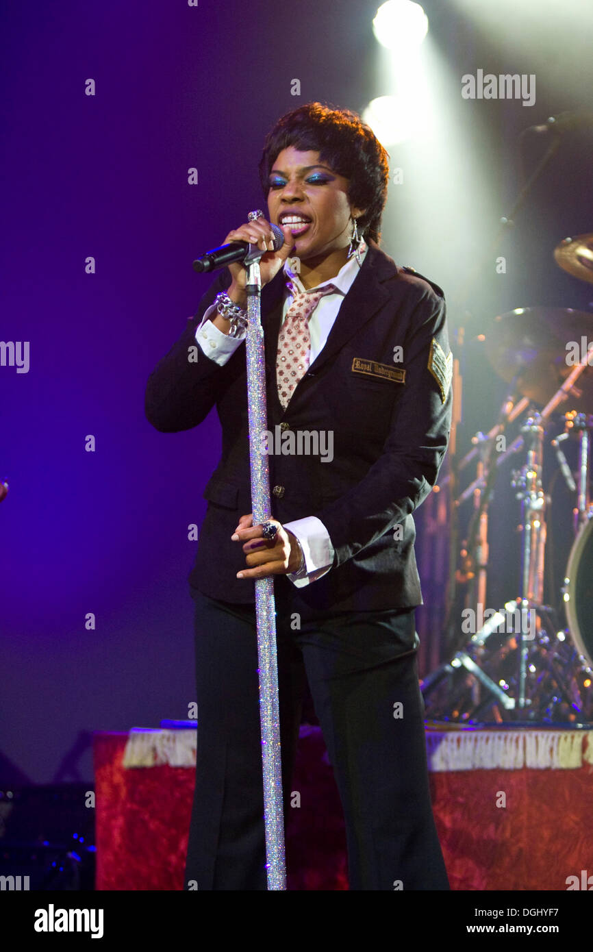 US singer Macy Gray live in the Lucerne concert hall of the KKL at the ...