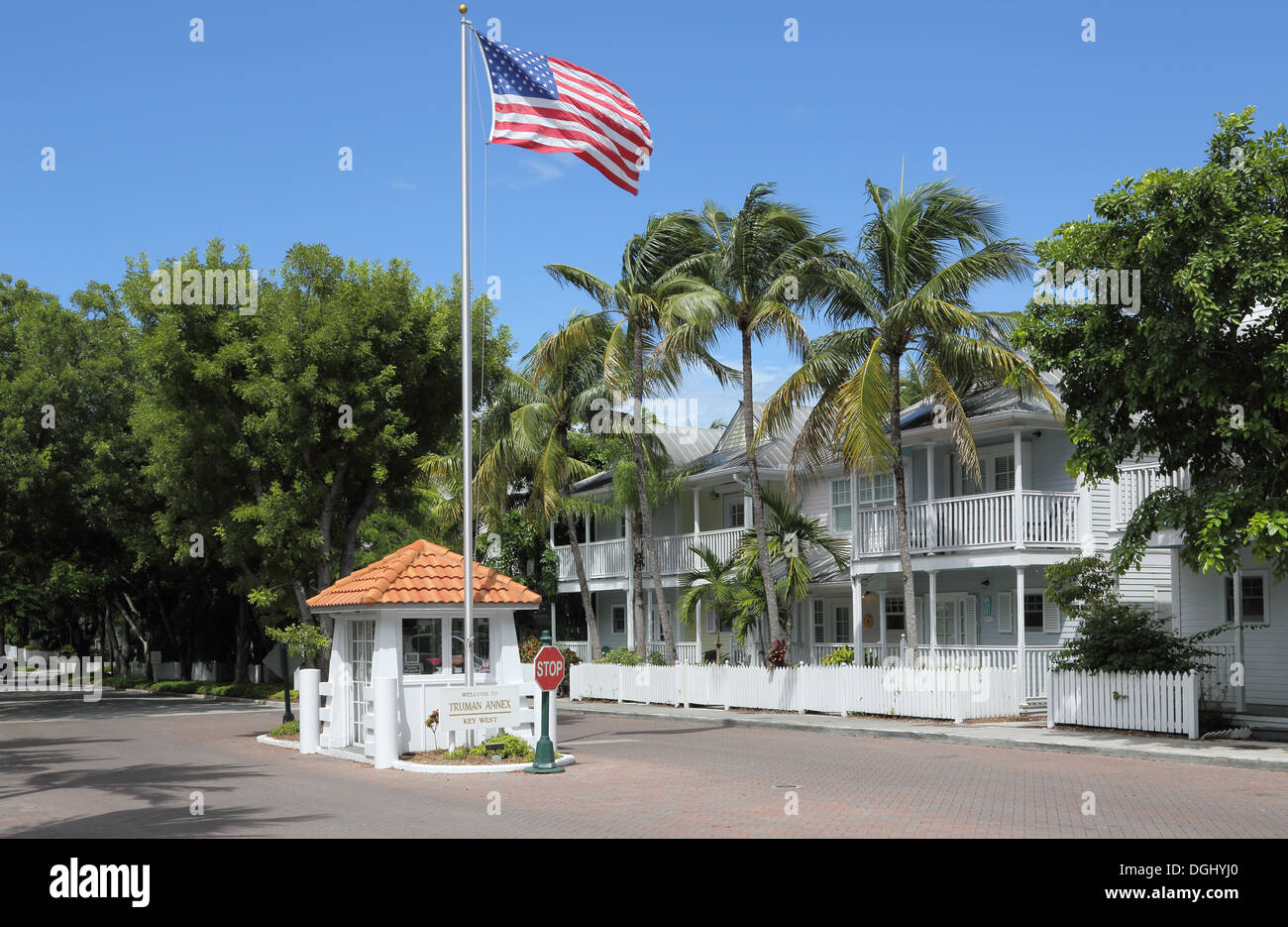 key west at the southern end of the florida keys Stock Photo - Alamy