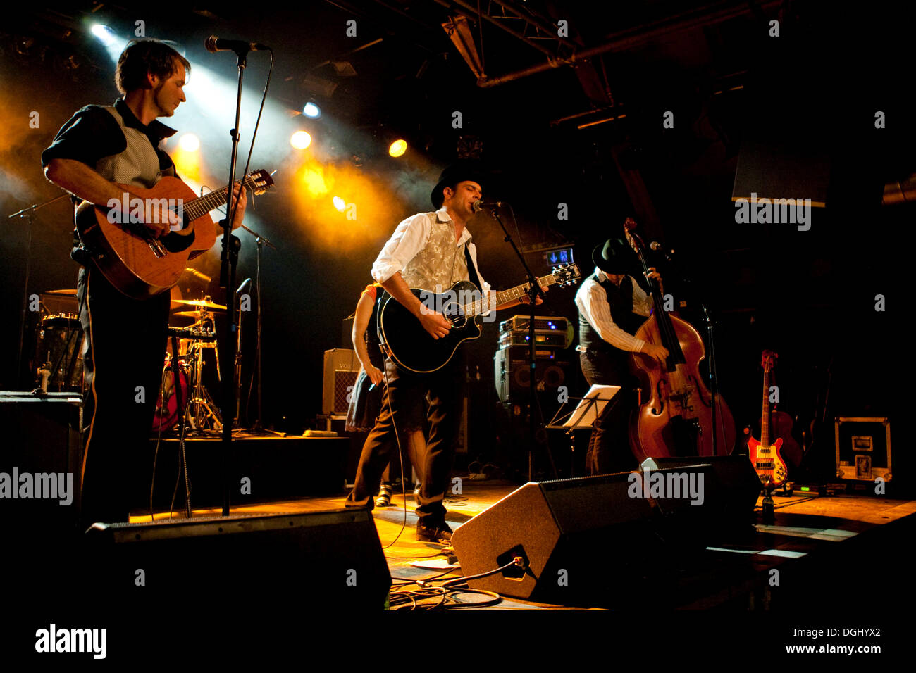 The Swiss band Gabba Count live at the Schueuer concert hall, Lucerne ...