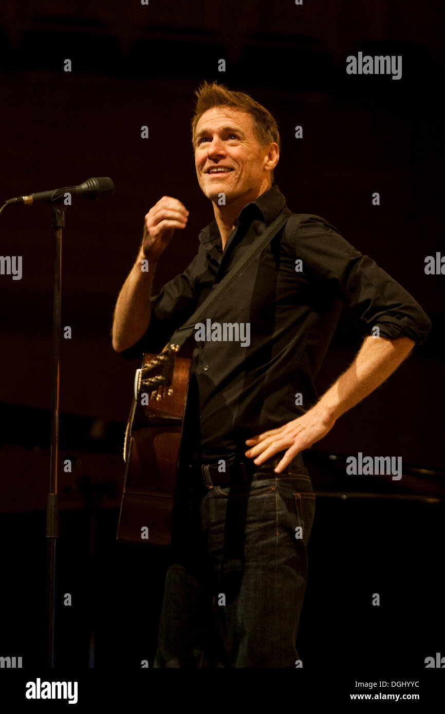 The Canadian singer and songwriter Bryan Adams live in the KKL concert ...