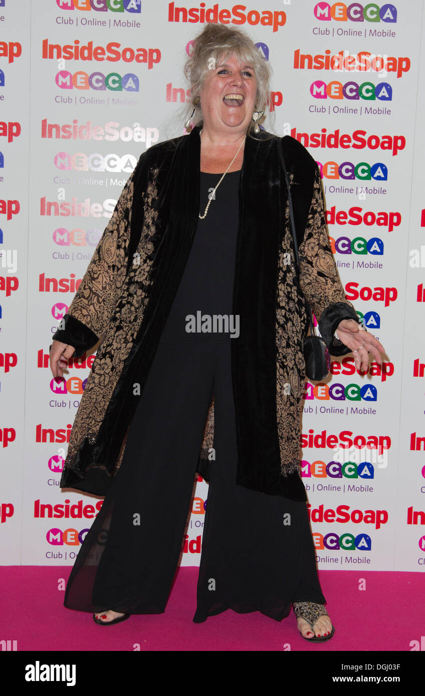 London, UK. 21 October 2013. Emmerdale actress Jane Cox at the Inside ...