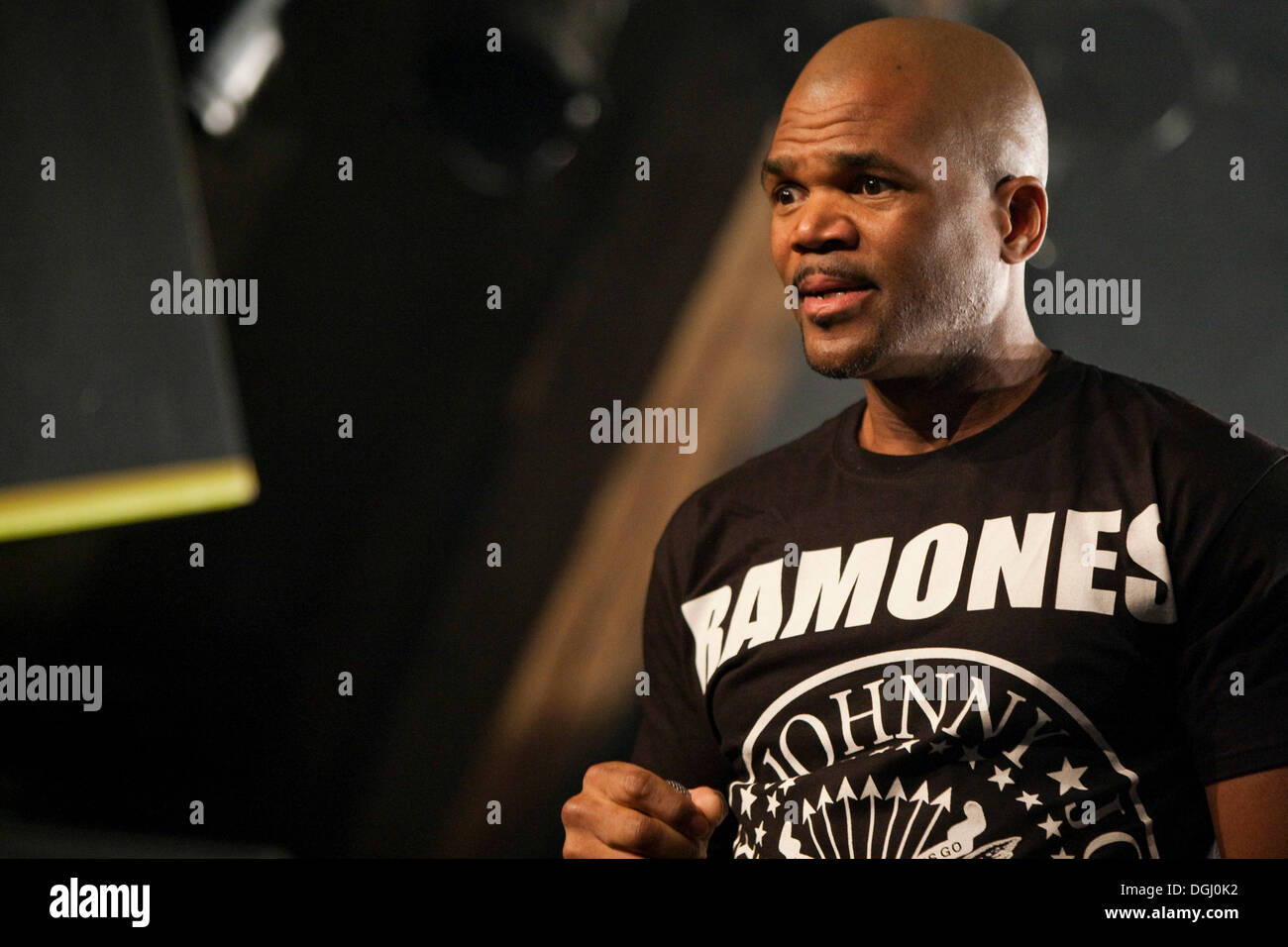The U.S. hip-hop musician Darryl McDaniels aka DMC of RUN DMC, live in ...