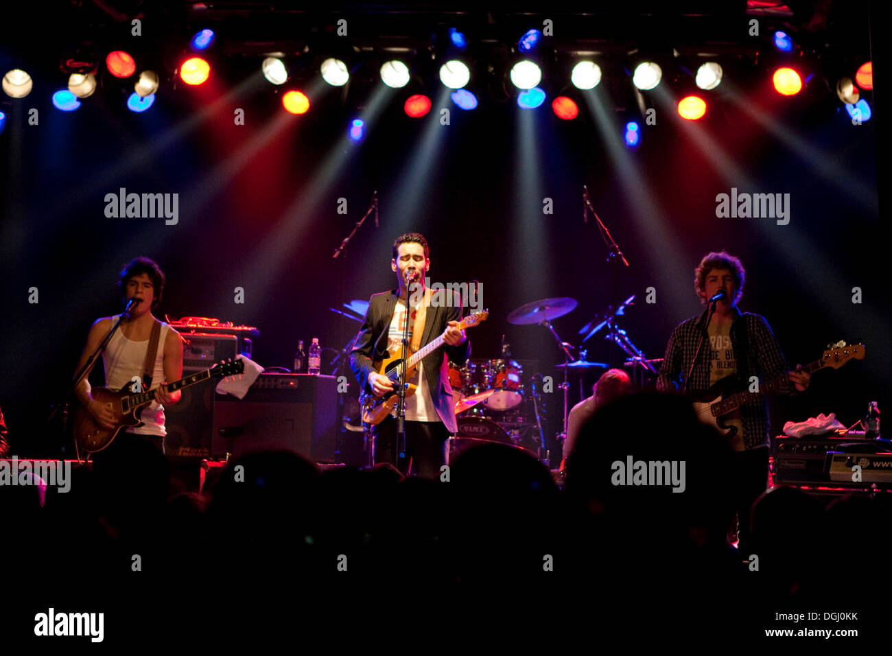 Swiss band Pegasus, live in the Schueuer, Lucerne, Switzerland Stock ...