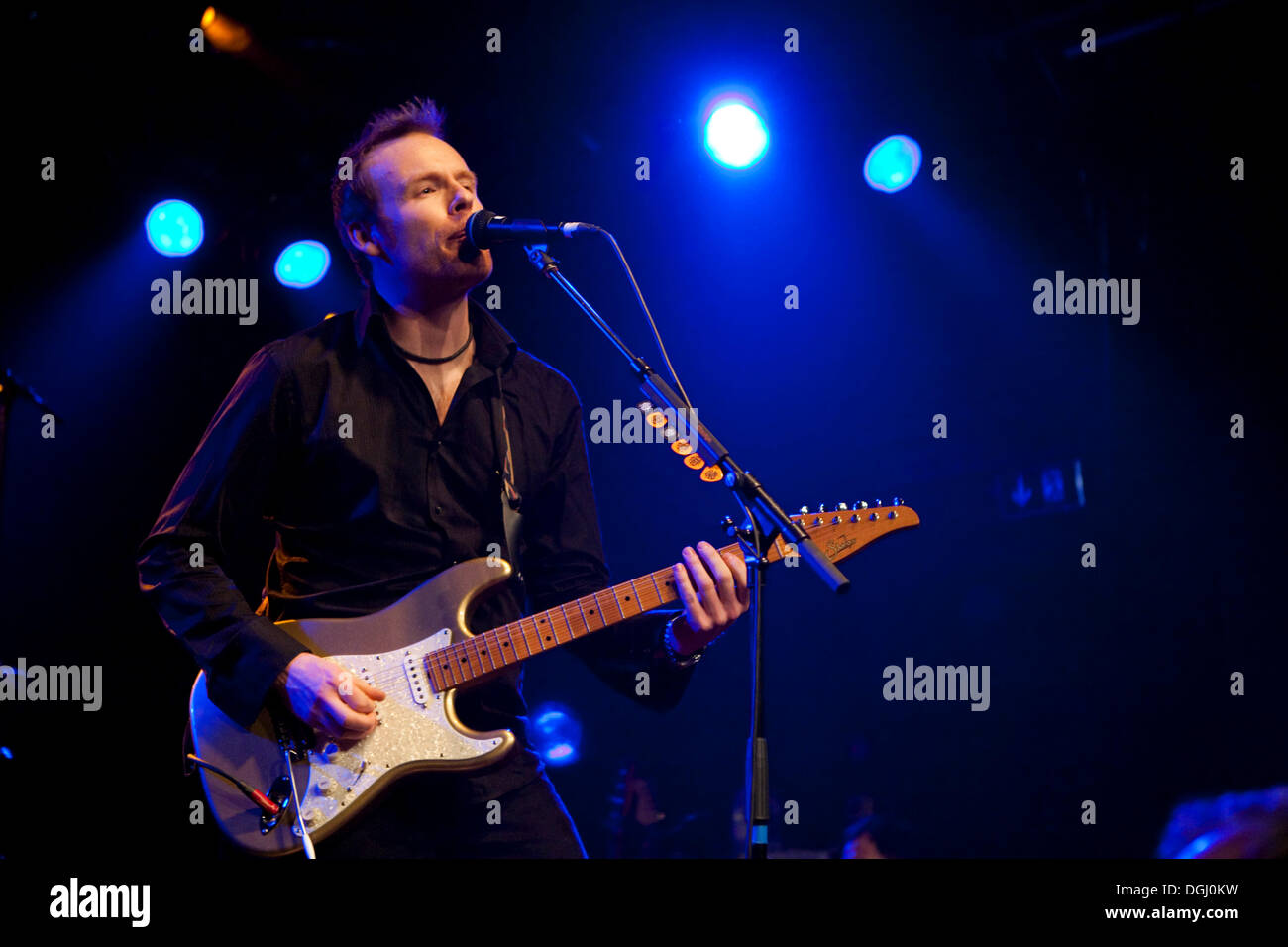 Joe Gooch, singer and frontman of the British blues rock band Ten Years ...