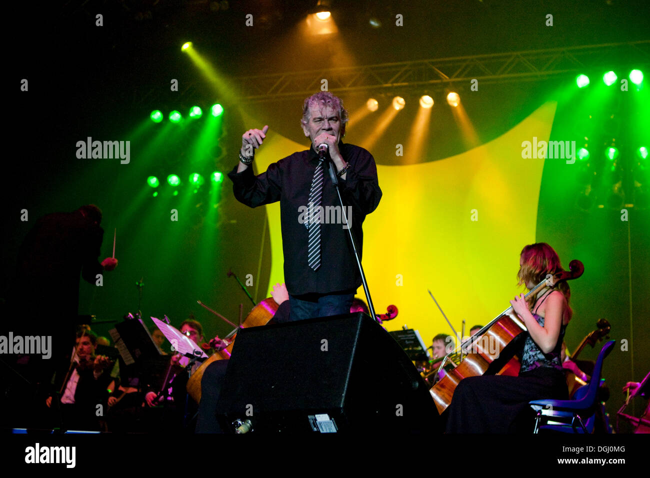 Dan McCafferty, singer and frontman of Scottish band Nazareth, live at ...