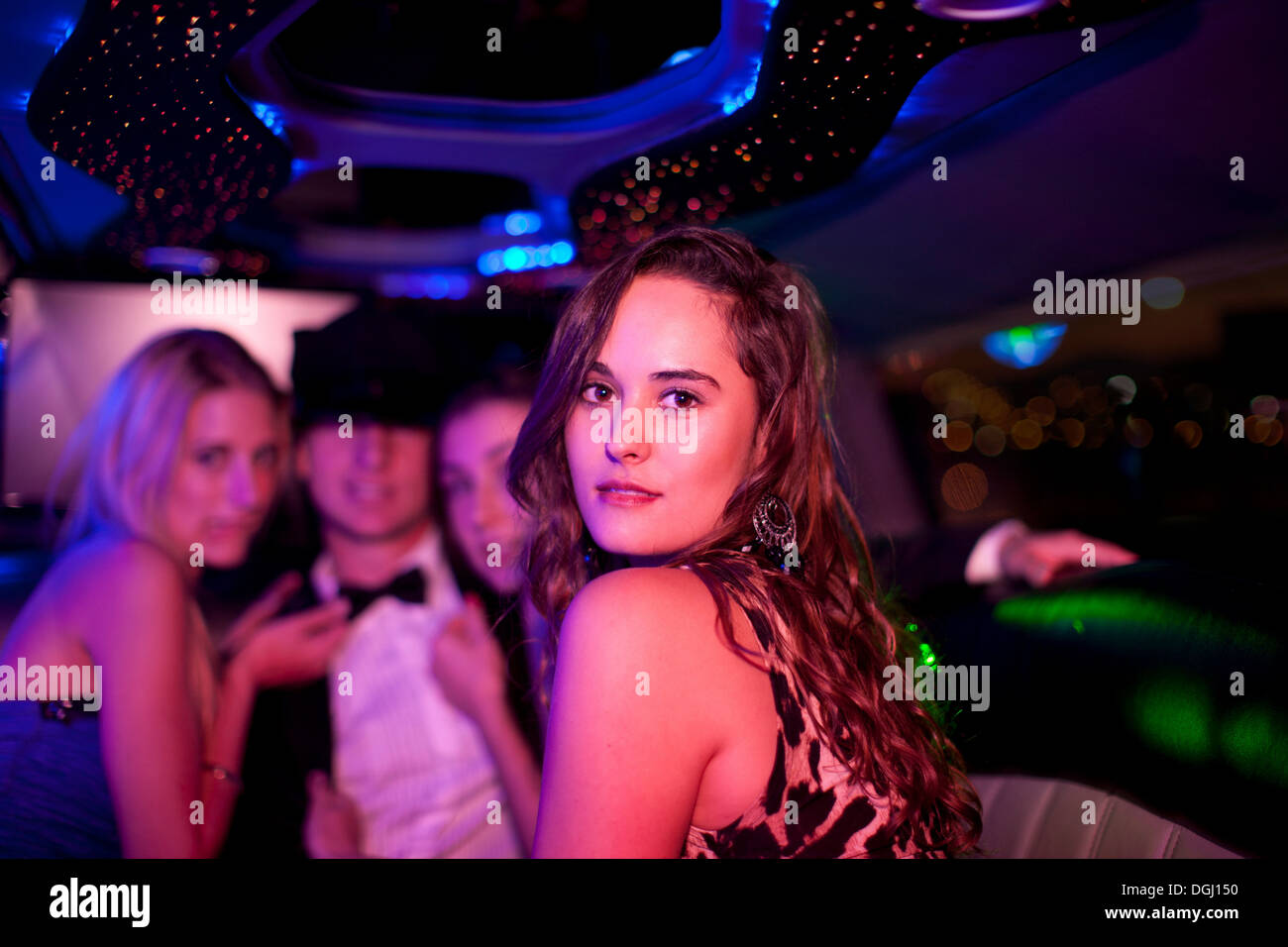 Young woman on hen night hi-res stock photography and images - Alamy