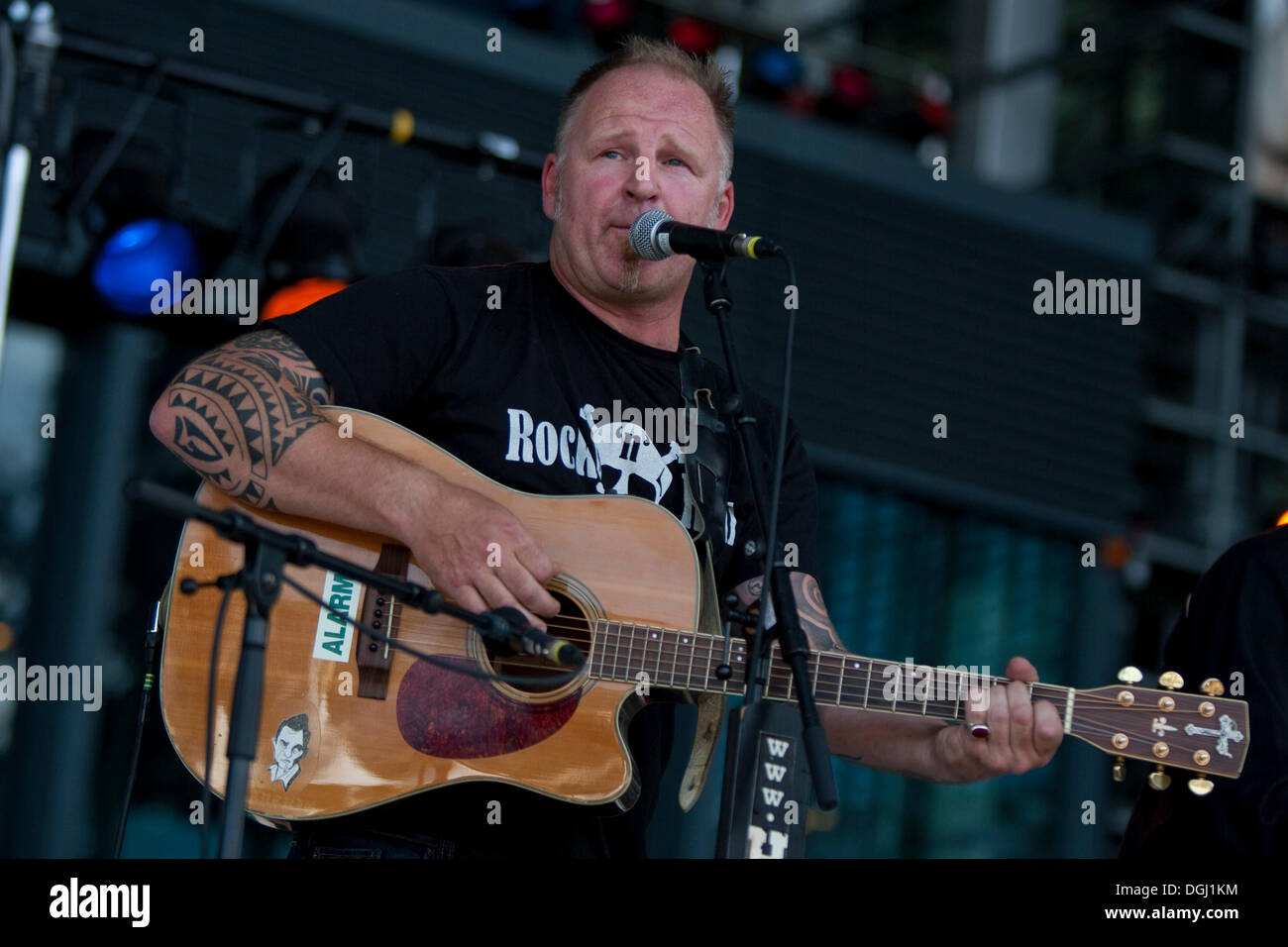 Hank Cash, singer and frontman of the German country band Hank Cash ...