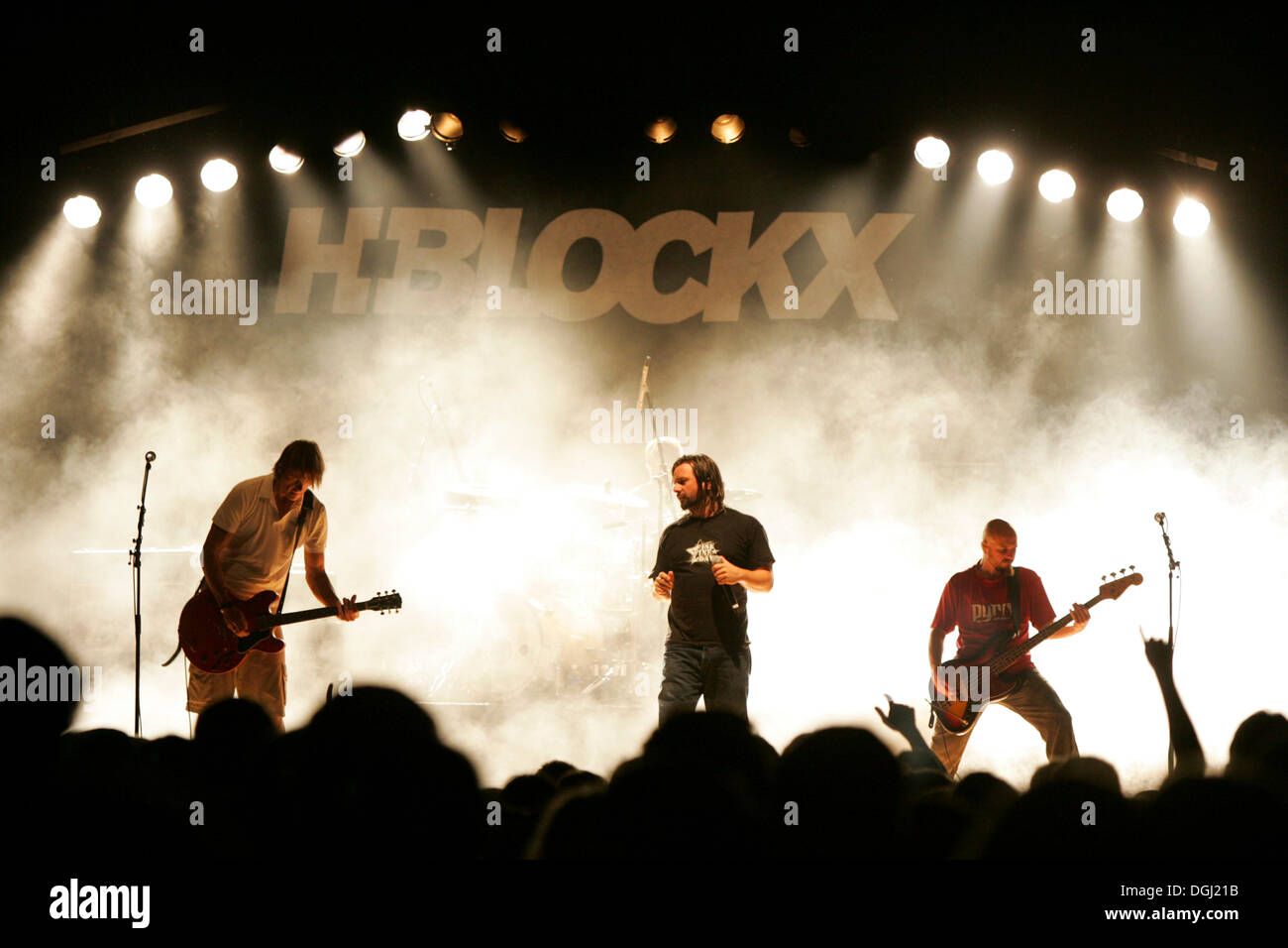 The German rock band H-Blockx live in the Schueuer venue, Lucerne ...