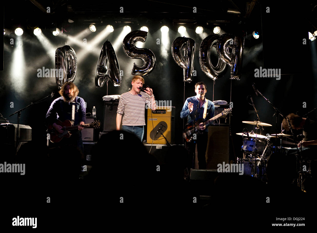 Belgian pop band The Pop live at the Schueuer venue, Lucerne ...