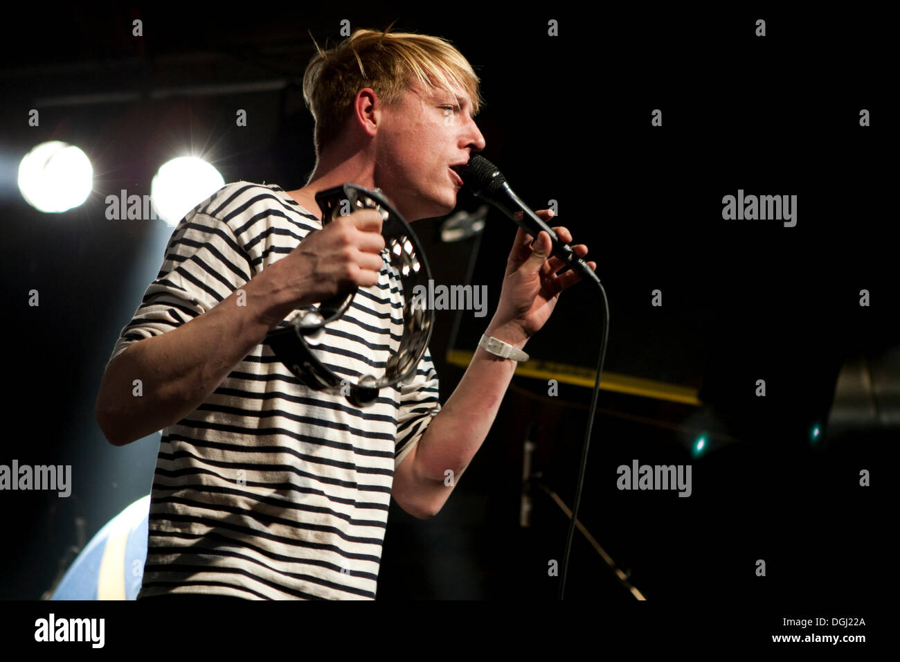 Bent Van Looy, singer and front man of the Belgian pop band The Pop ...