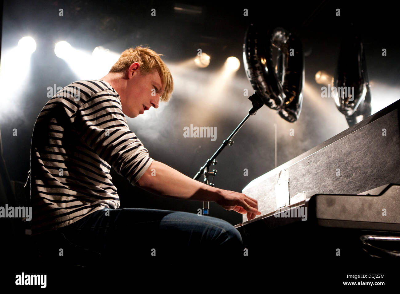 Bent Van Looy, singer and front man of the Belgian pop band The Pop ...