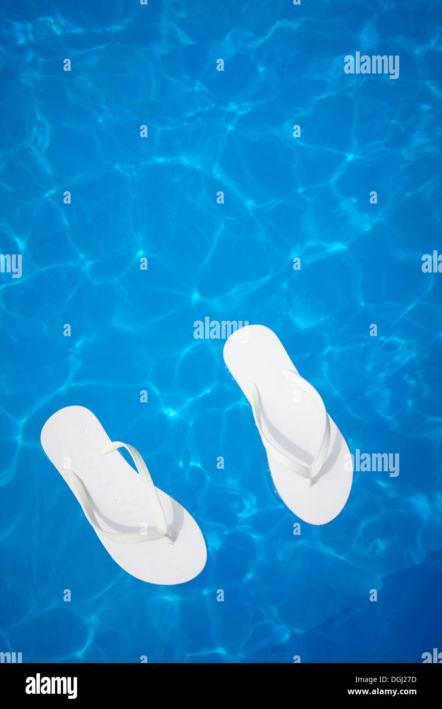 flip flops in the water Stock Photo - Alamy