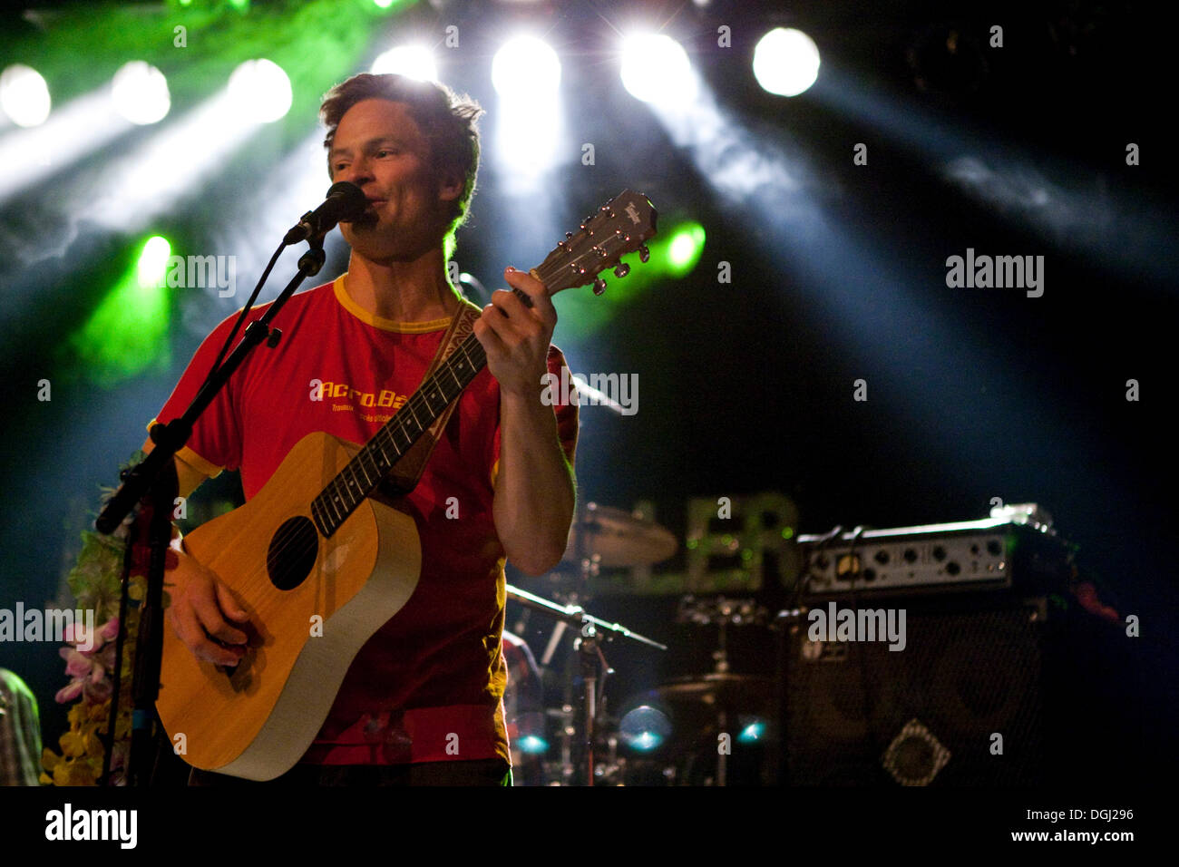 The Swiss singer-songwriter Al-Berto and his band The Fried Bikinis ...