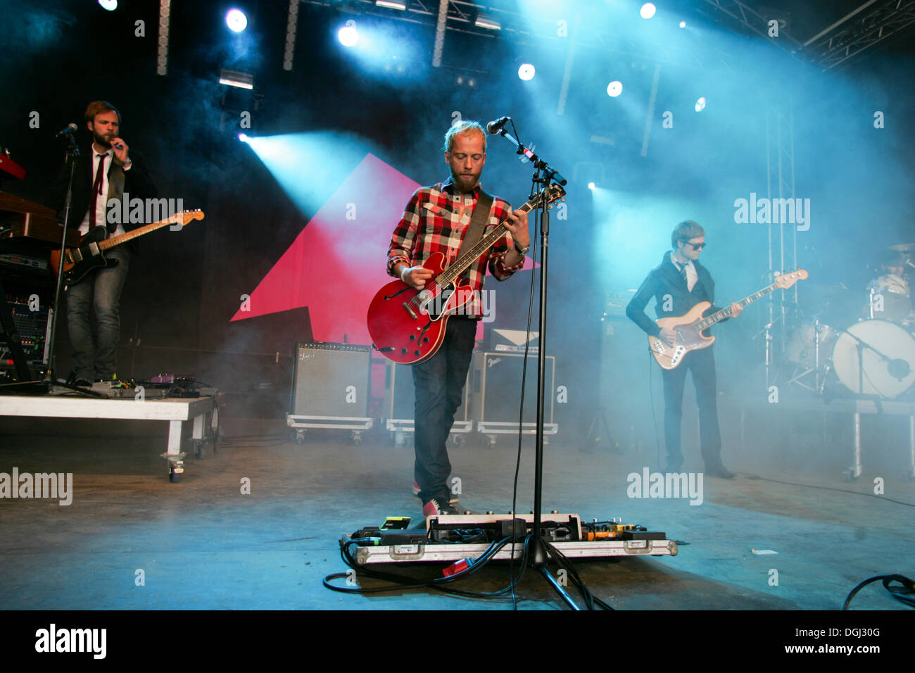 Kasper Eistrup, singer and frontman of the Danish band Kashmir, live at ...