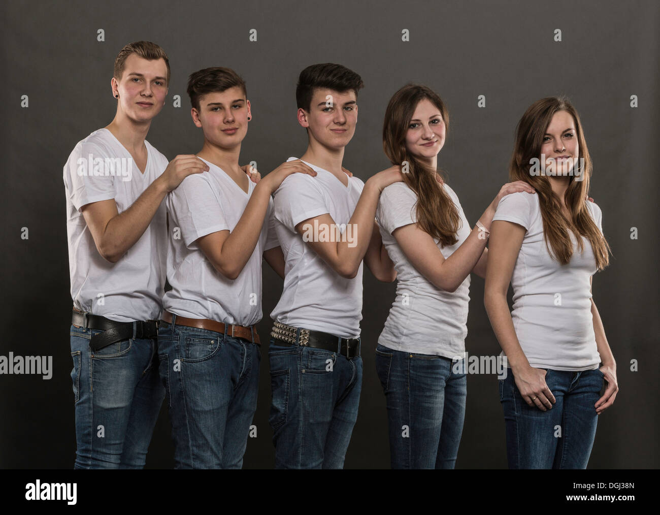 Teenagers hands hi-res stock photography and images - Alamy