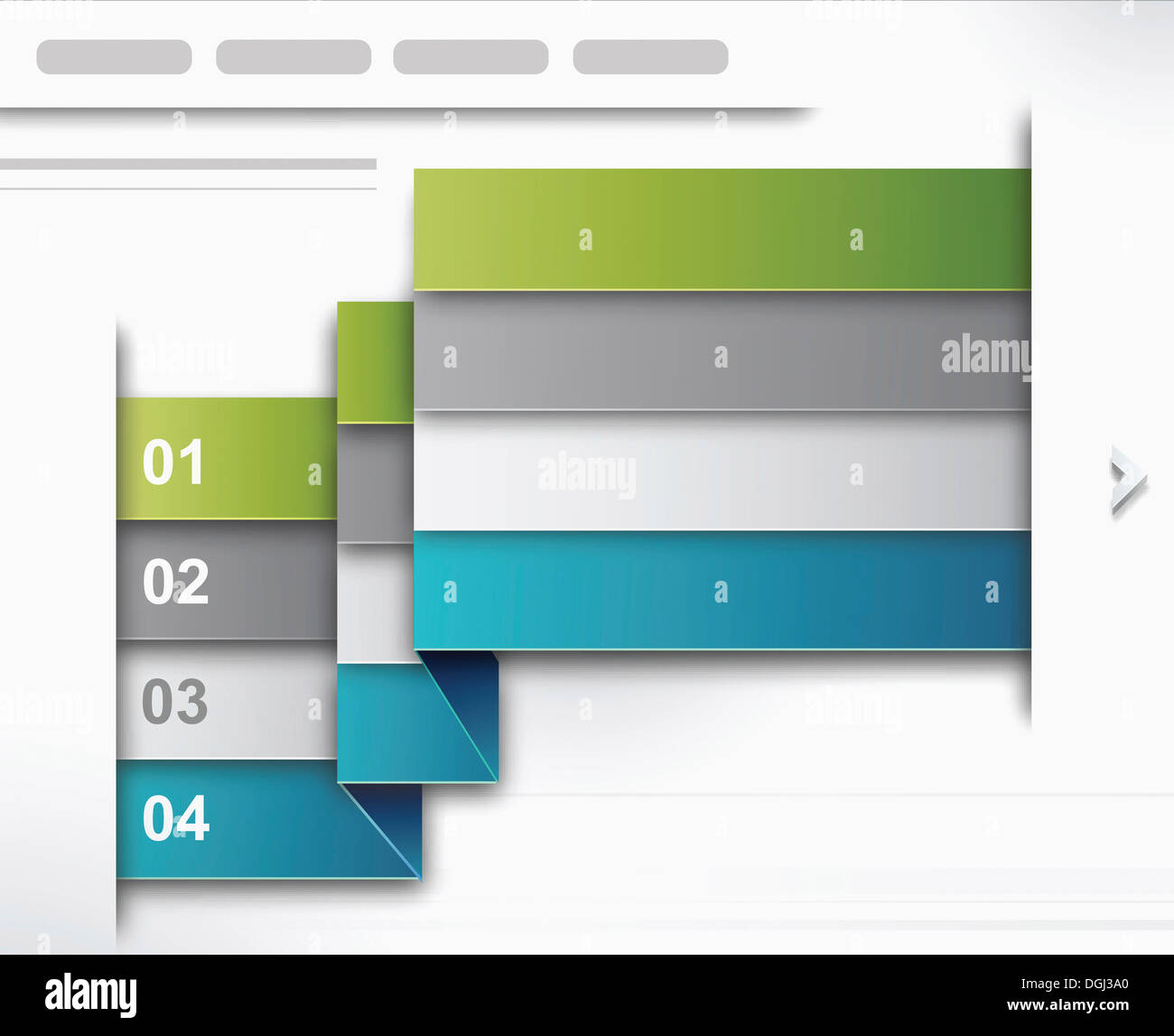 different color lines with numbers Stock Photo - Alamy