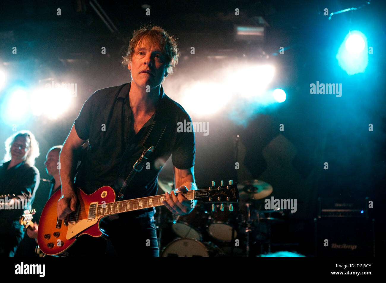 Helmut Krumminga, guitarist of the German cult band BAP live in the ...