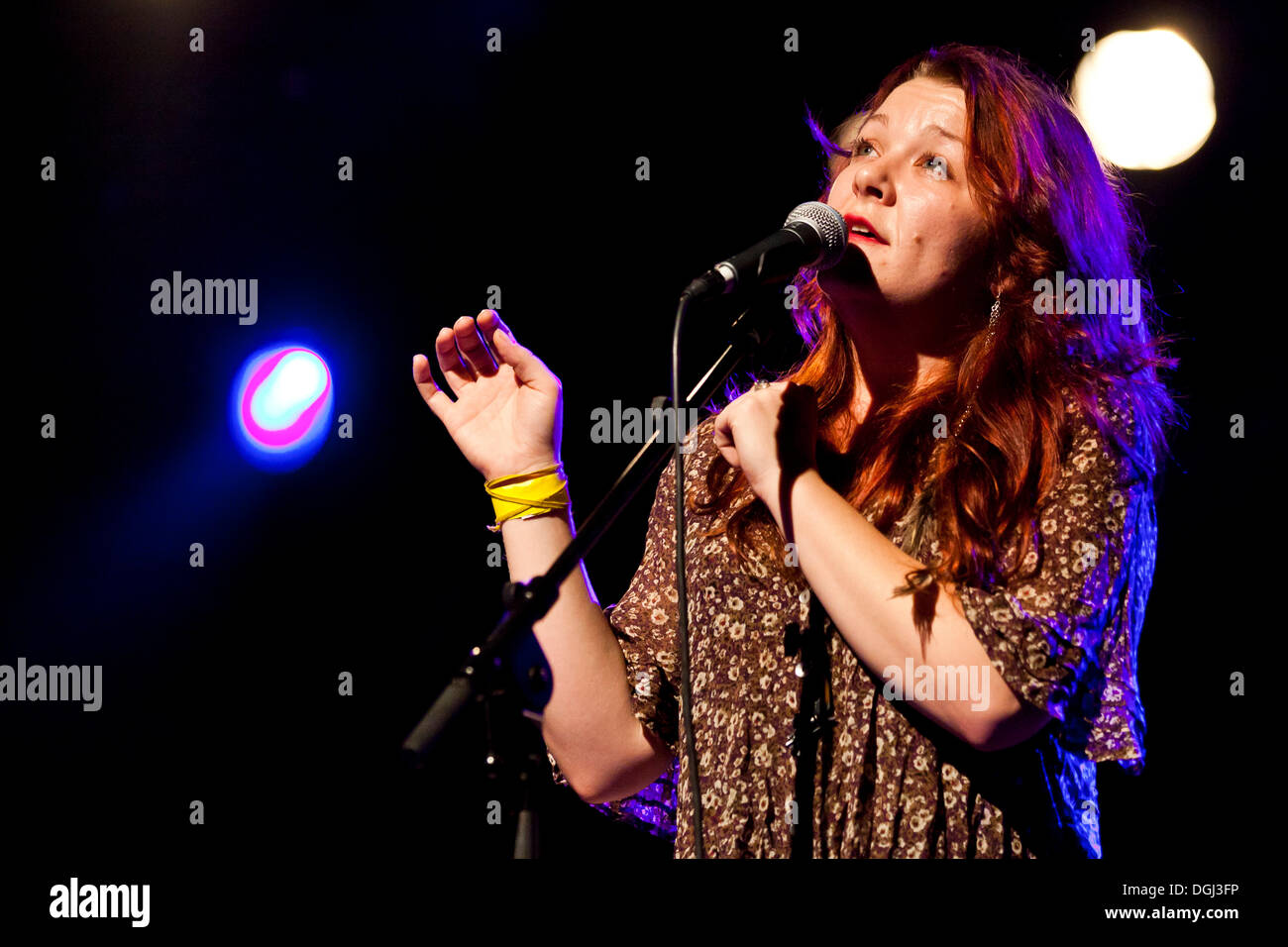 U.S. singer-songwriter Audra Mae performing live in the Schueuer ...