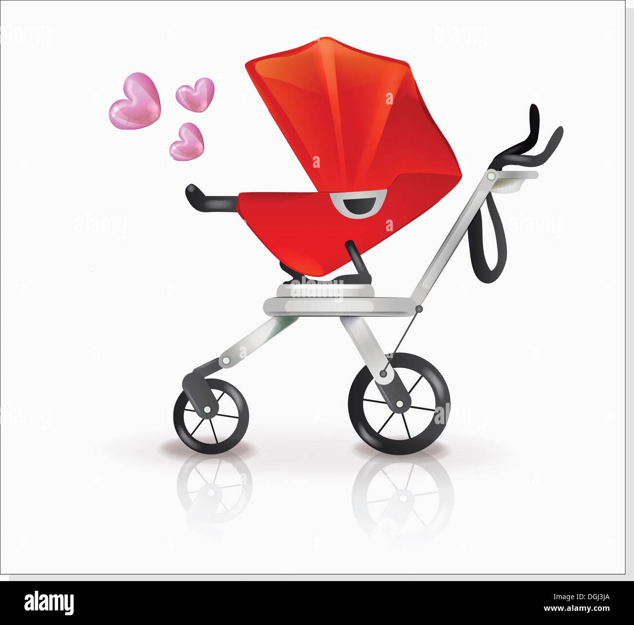 Baby stroller cut out hi-res stock photography and images - Alamy
