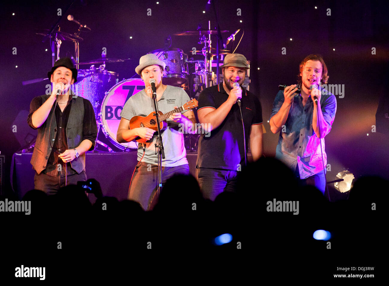 Swiss band 77 Bombay Street, performing live at the Schueuer, Lucerne ...